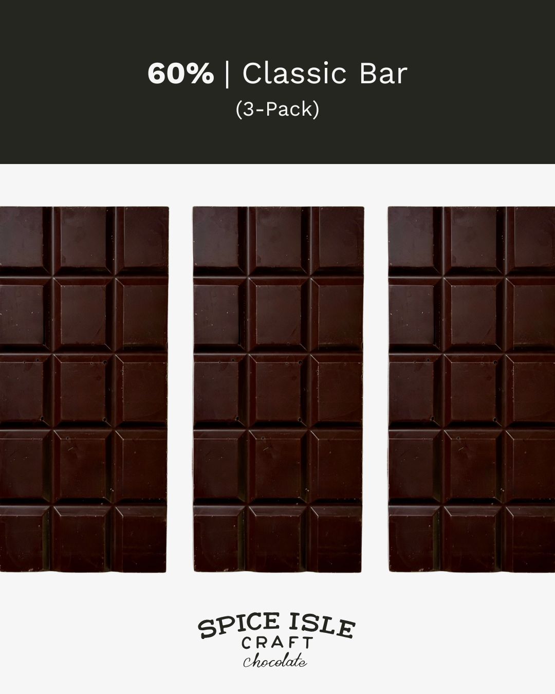 Pure 60% Collection | Spice Isle Craft Chocolate