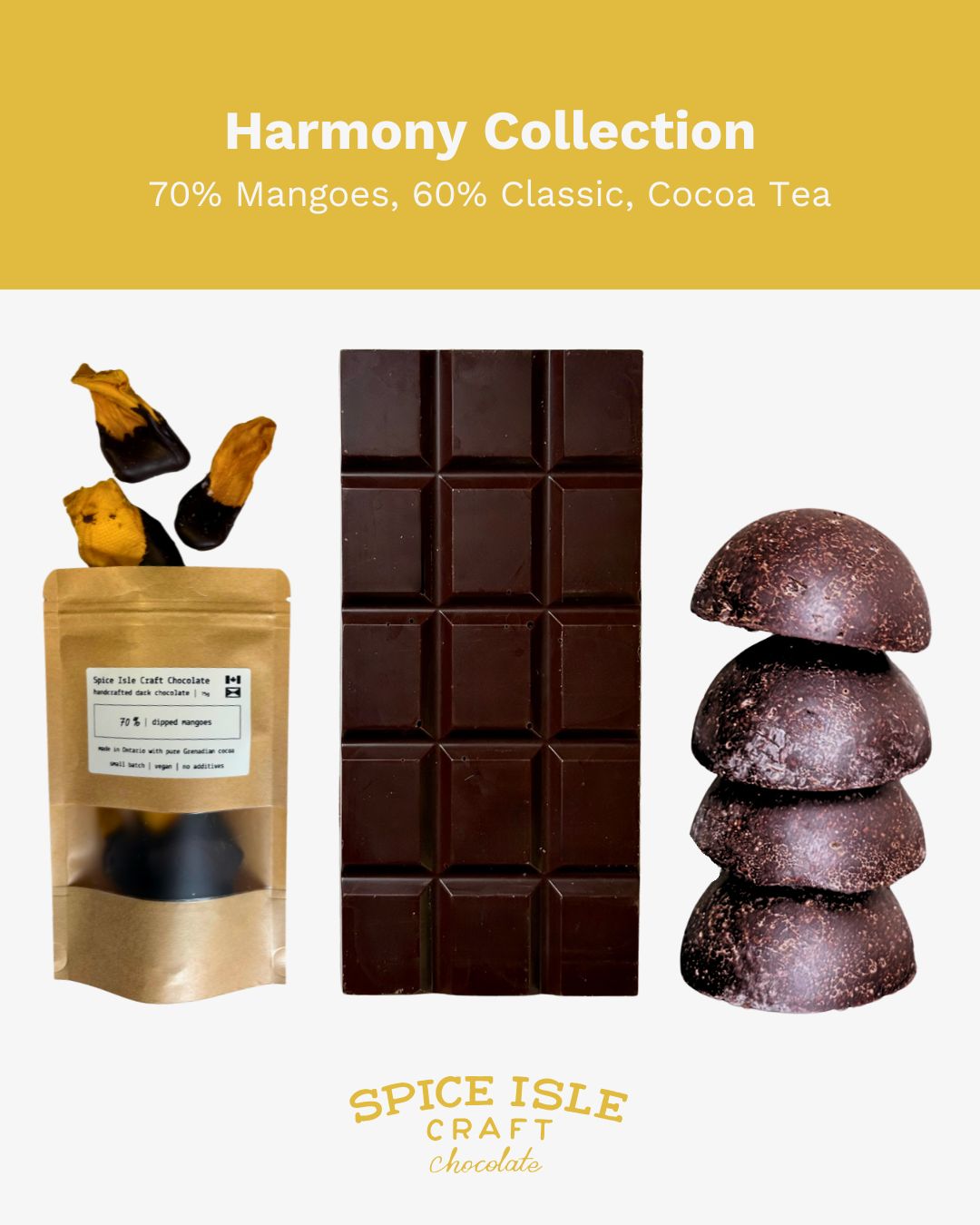 Spice Isle Intro Collection | Spice Isle Craft Chocolate